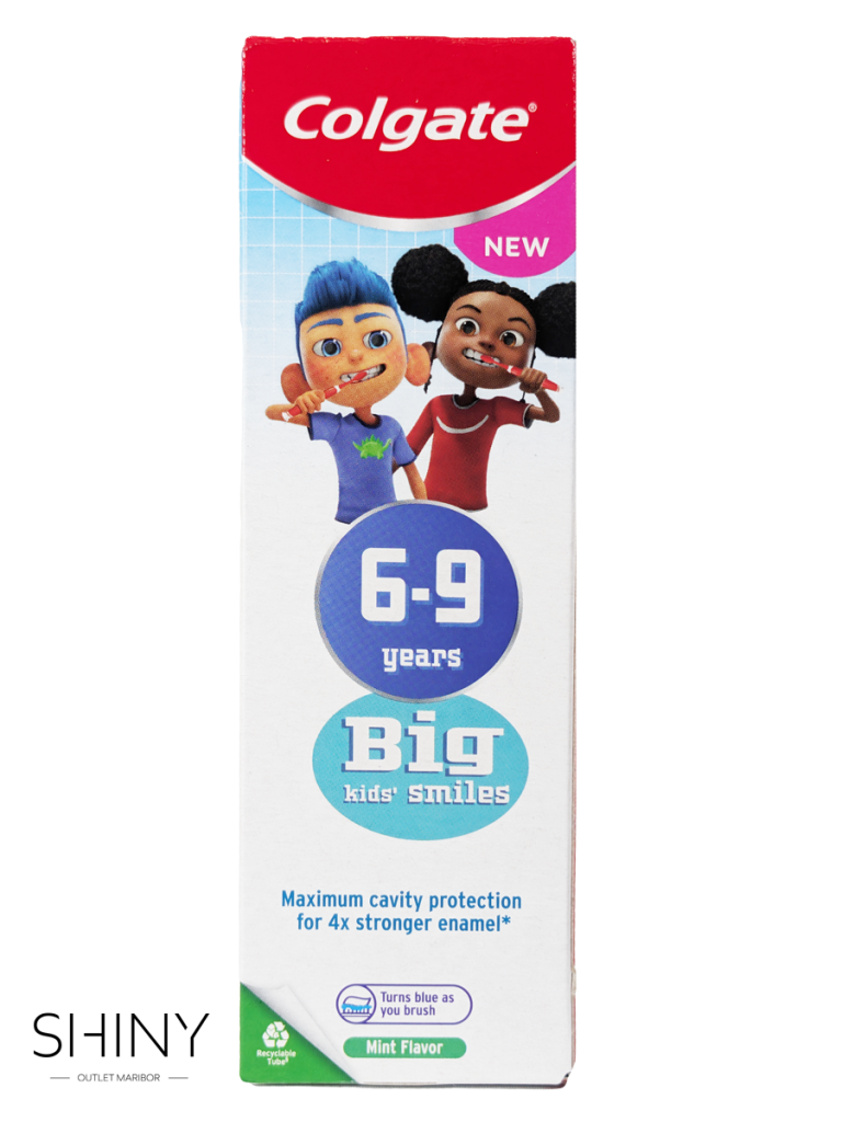 Colgate Big Kids Smiles 6–9 let – Zobna pasta (50 ml) - Shiny Outlet